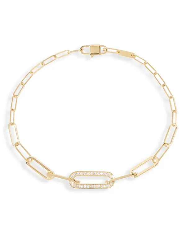 DINH VAN 18k Yellow And Diamond Bracelet - Gold
