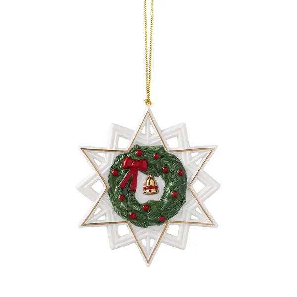 VILLEROY & BOCH Christmas Classics Ornament: Star