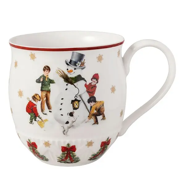 VILLEROY & BOCH Toy's Fantasy Mug: Building A Snowman - Multi