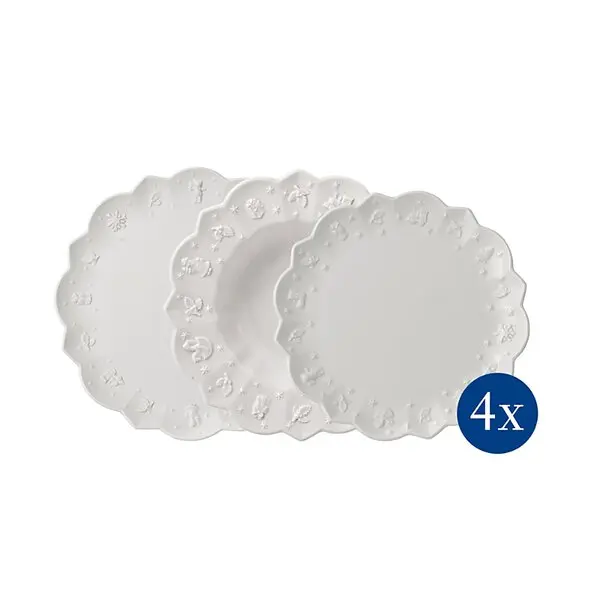 VILLEROY & BOCH Toy's Delight Royal Classic 12 Piece Plate Set - Multi