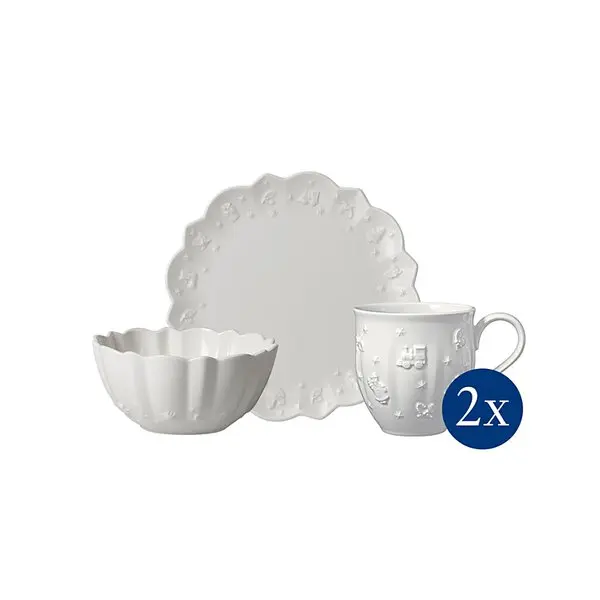VILLEROY & BOCH Toy's Delight Royal Classic Breakfast Set For 2 - Multi