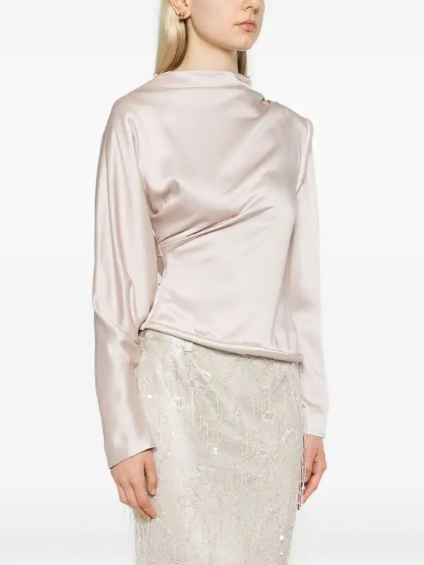 Victoria Beckham Crepe Satin Blouse
