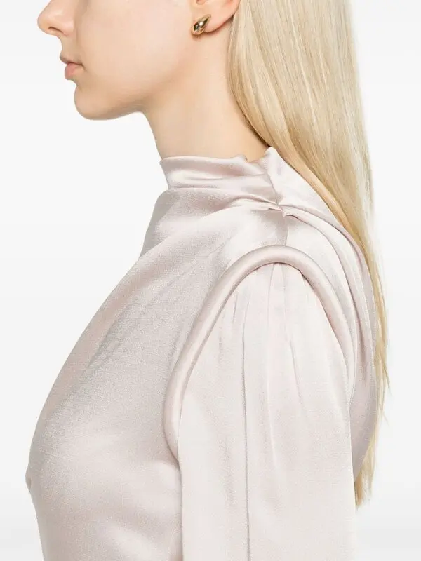 Victoria Beckham Crepe Satin Blouse