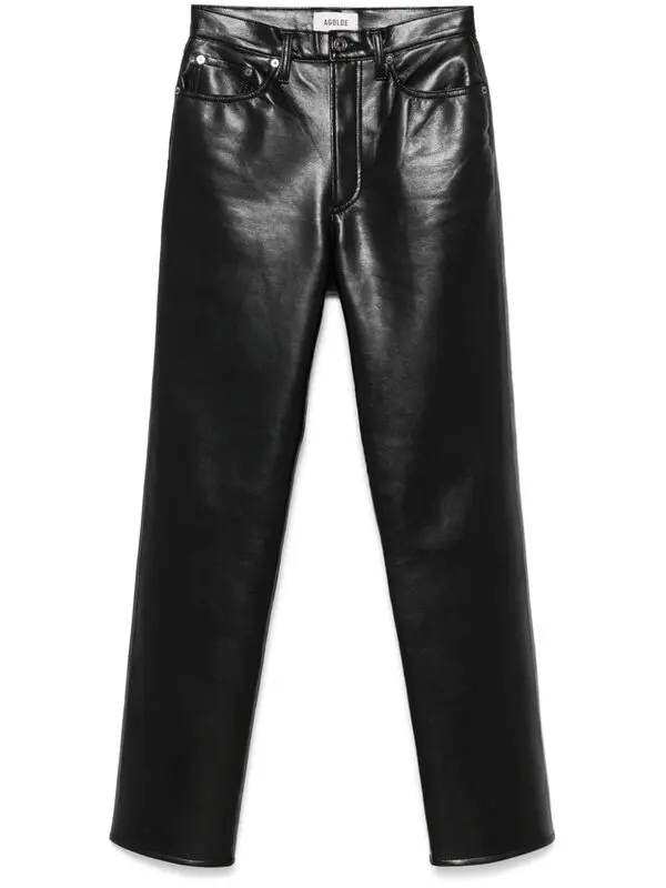 AGOLDE 90s Pinch Waist Trousers - Black