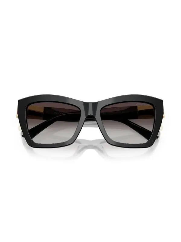JIMMY CHOO Cat-eye Sunglasses - Black