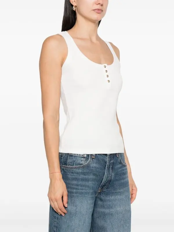 ANINE BING Alessia Tank Top - White