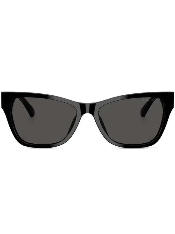 JIMMY CHOO Logo Sunglasses - Black