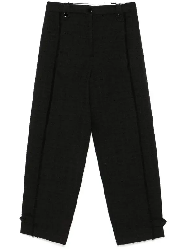 GANNI Tweed Trousers