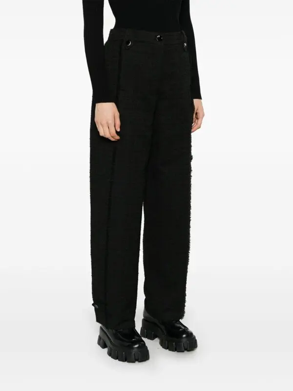 GANNI Tweed Trousers