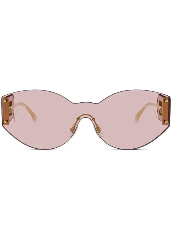 Versace Transparent Eyeglasses - Pink