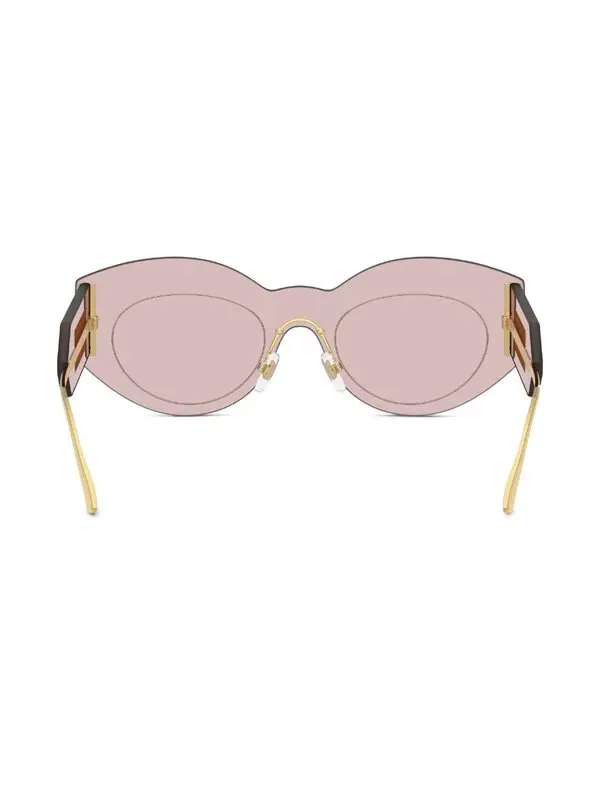 Versace Transparent Eyeglasses - Pink