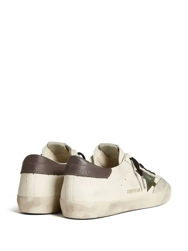 GOLDEN GOOSE Super-star Leather Sneakers - White