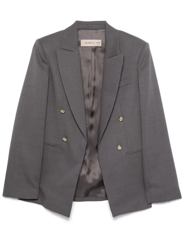 BLANCA VITA Gorizia Wool-blend Blazer