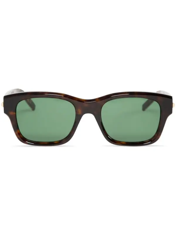 Givenchy Gv One Rectangle-frame Sunglasses - Brown