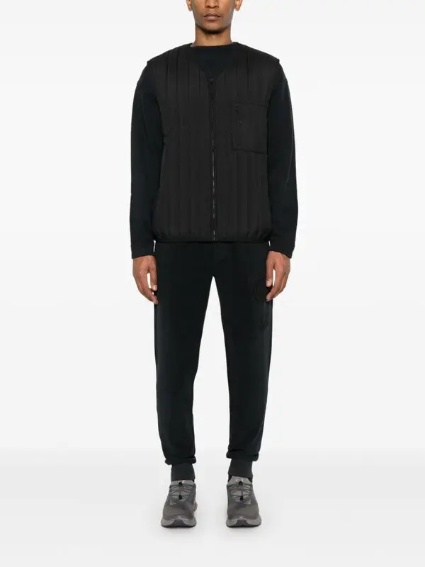 Rains Quilted Gilet - Black