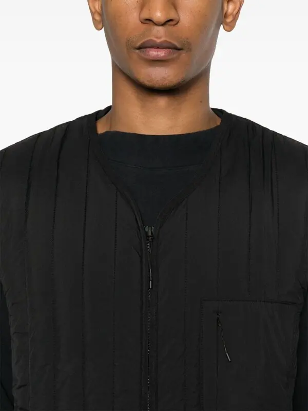 Rains Quilted Gilet - Black