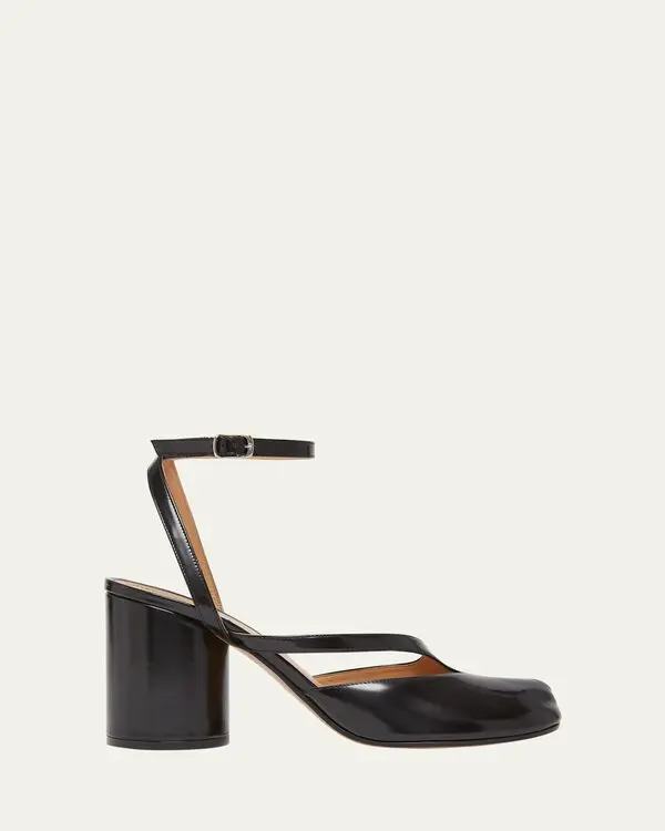 MAISON MARGIELA Tabi Leather Pumps - Black