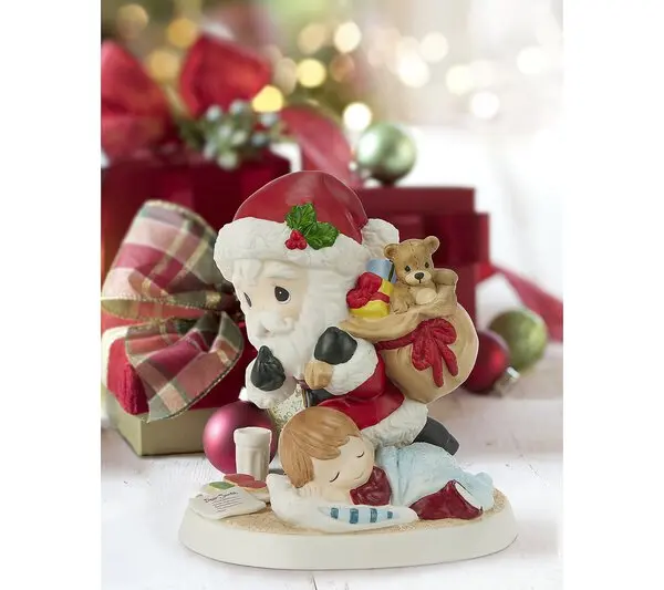 PRECIOUS MOMENTS Dear Santa Figurine