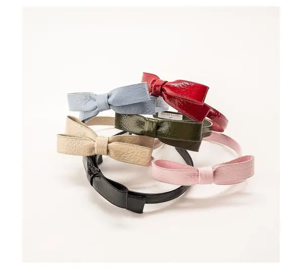 VIOLET & BROOKS Paige Bow Headband - One-color