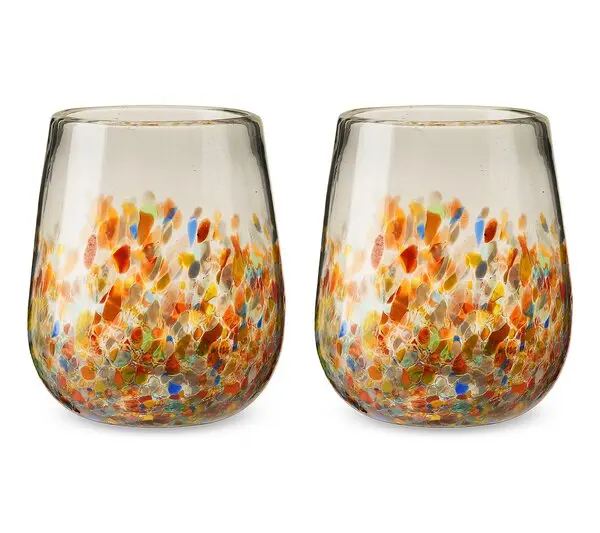 VISKI Twine Artistico Recycled Stemless Wine Glass Se T - One-color