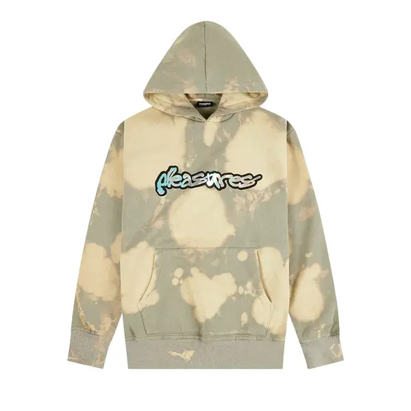 PLEASURES Decay Bleach Dye Hoodie