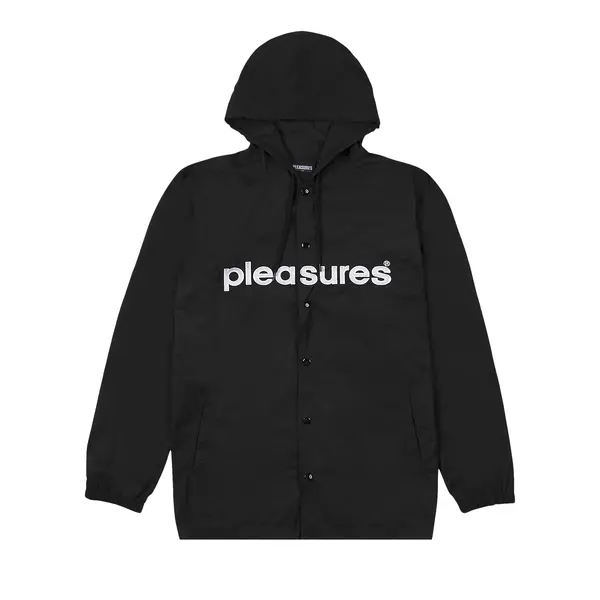 PLEASURES Keys Coaches Jacket - Black