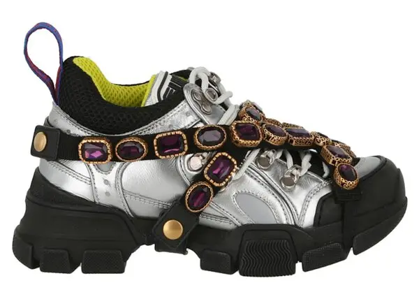 Gucci Flashtrek Leather Sneakers - Multicolor