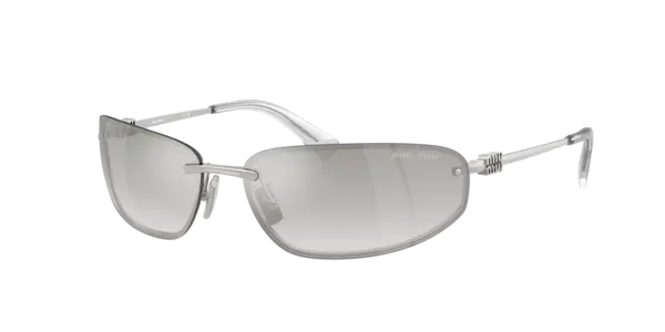 Miu Miu Sunglasses - Clear Silver Gradient
