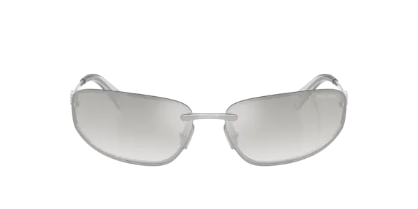 Miu Miu Sunglasses - Clear Silver Gradient