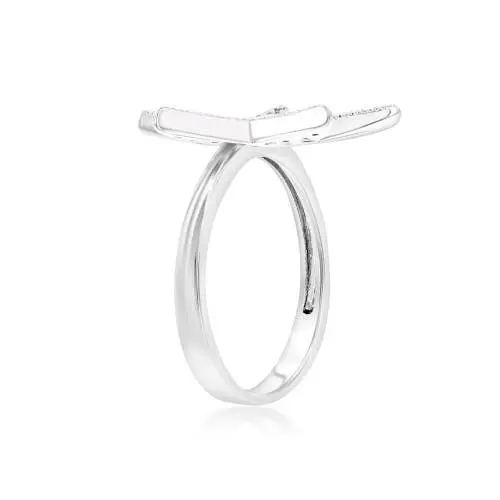 DONATELLO GIAN Name' Crystal Star Ring