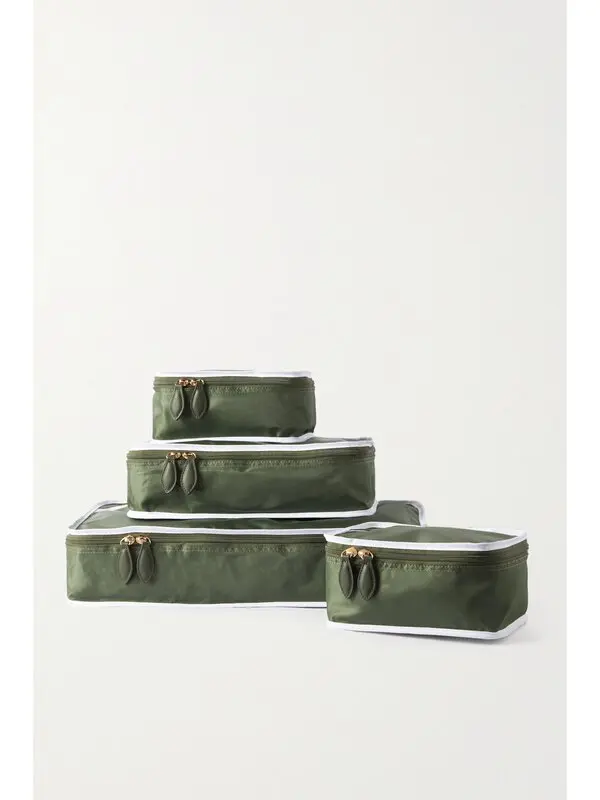 Paravel Recycled-nylon Packing Cubes Set