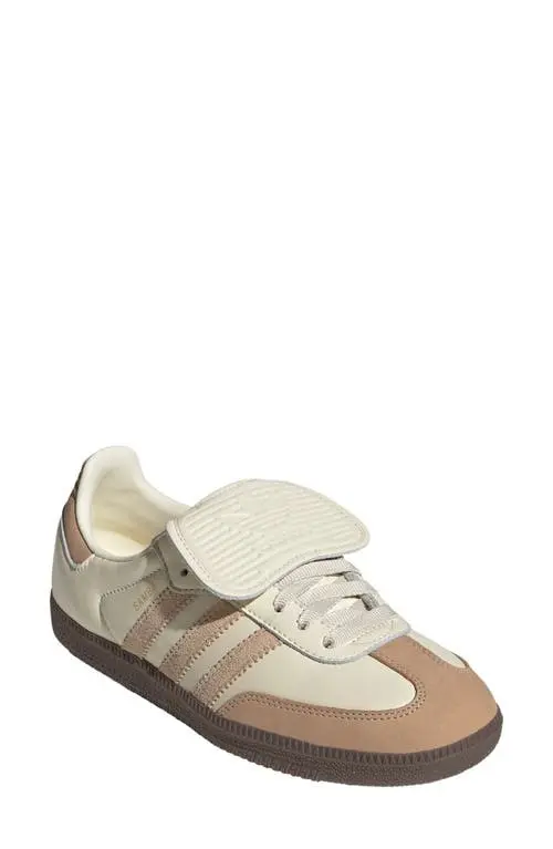 Adidas Samba Lt Sneaker - Cream White/maroon/gold Met.