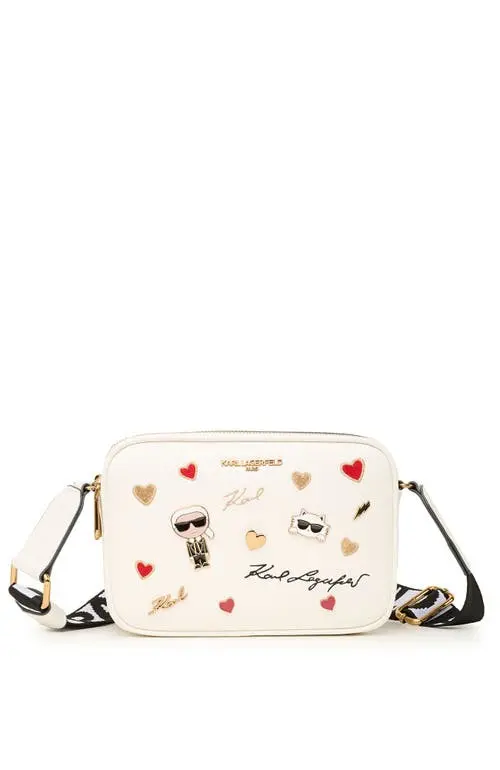 Karl Lagerfeld Paris Maybelle Crossbody Bag - Multi/white