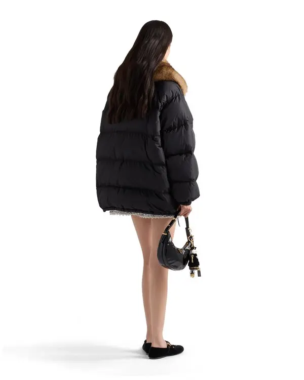 Prada Tech Canvas Down Jacket