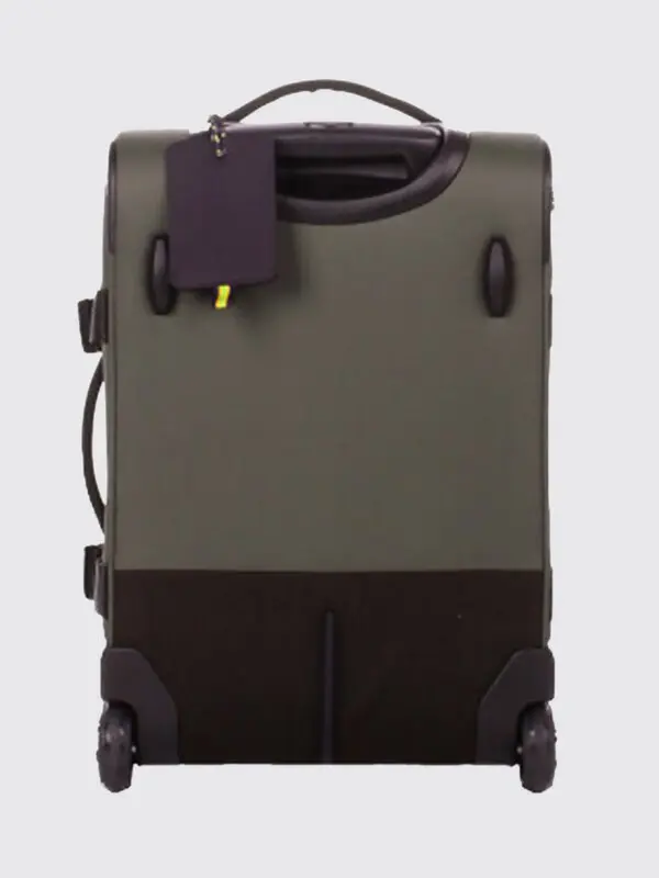 K-WAY Recycled Ripstop Nylon Trolley Suitcase - Green