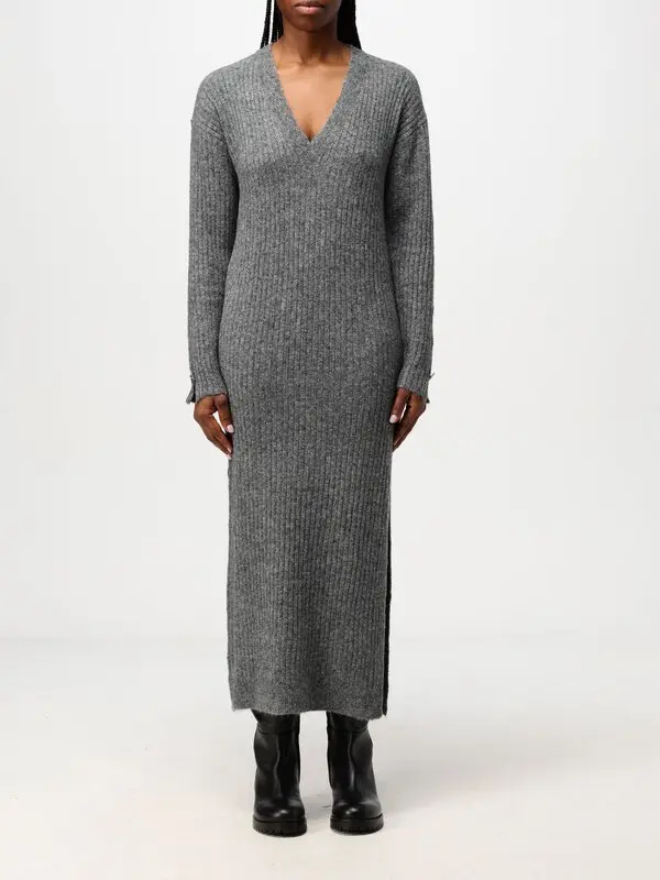 Liu Jo Knit Dress In Grey - 30% Off | Editorialist