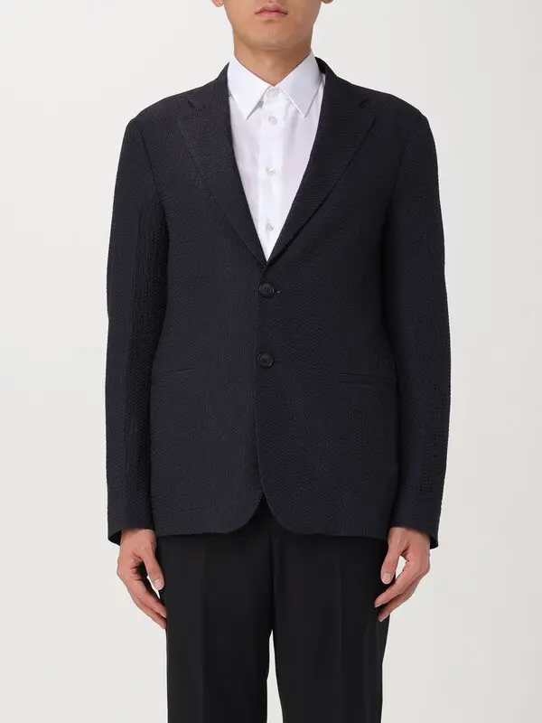 Giorgio Armani Tailored Blazer - Blue
