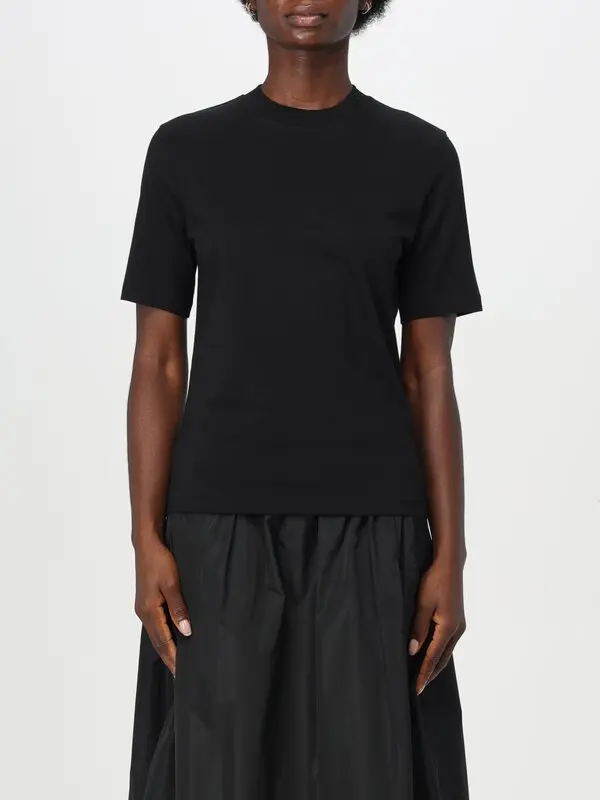 Filippa K High Neck T-shirt - Black