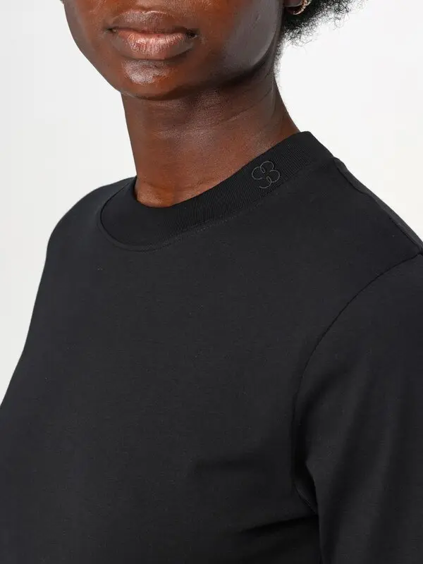 Filippa K High Neck T-shirt - Black