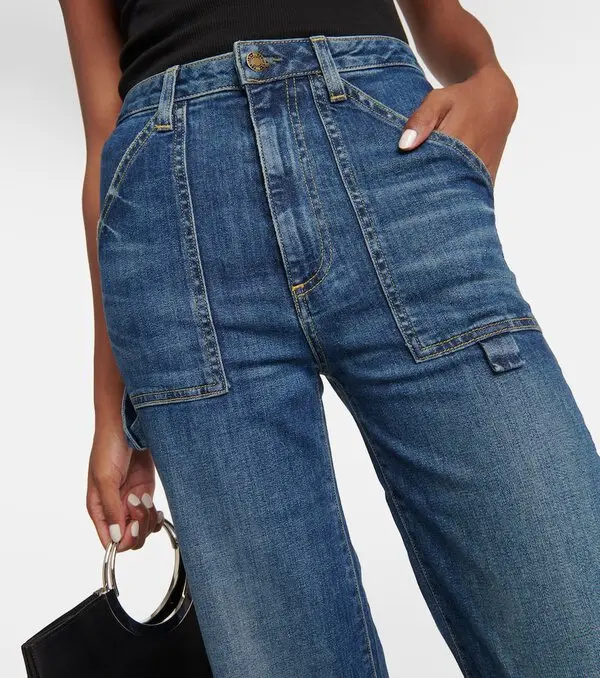 NILI LOTAN Quentin Wide-leg Jeans