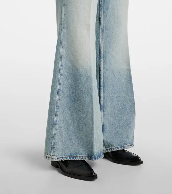 RE/DONE Baggy Flared Jeans In Ojai Indigo