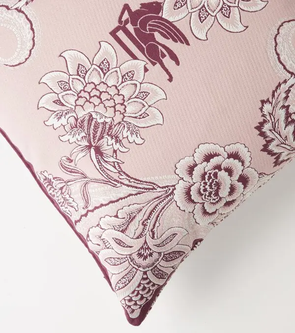Etro Bloom Pegaso Cotton-blend Cushion