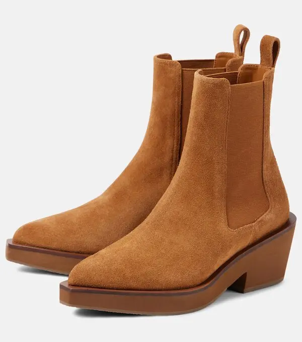 Clergerie Suede Ankle Boots