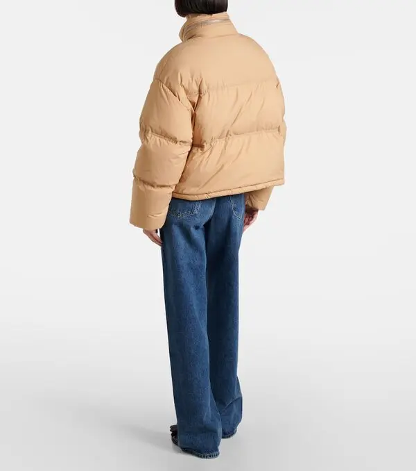 AMI Paris De Cour Technical Canvas Down Jacket