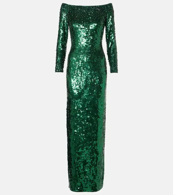 Jenny Packham Ballroom Blitz Sequined Gown