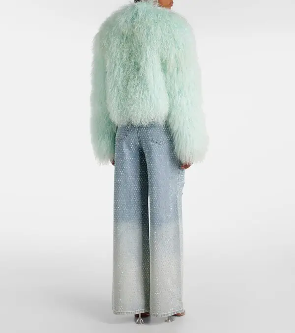 SELF-PORTRAIT Shearling Jacket