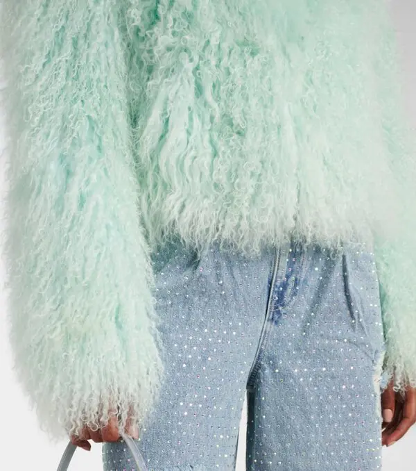 SELF-PORTRAIT Shearling Jacket