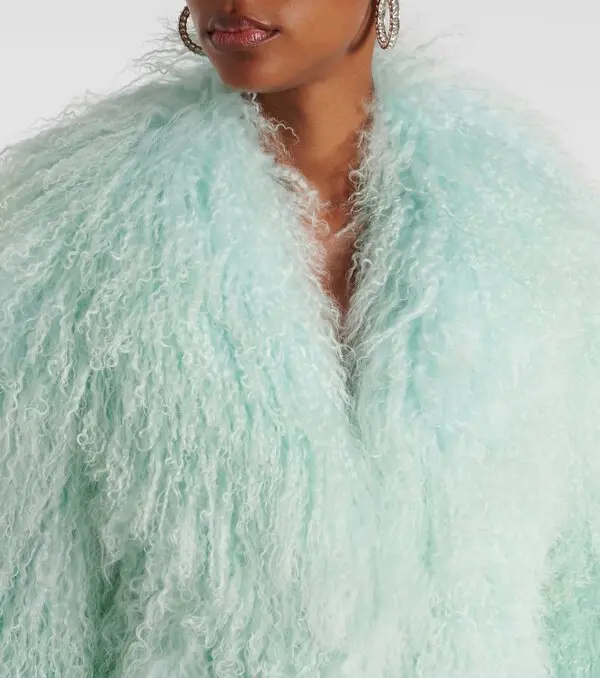 SELF-PORTRAIT Shearling Jacket