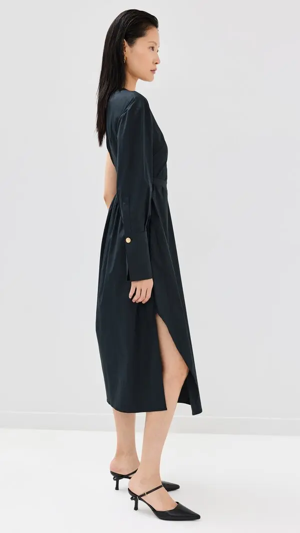 Rosetta Getty Asymmetrical Shirtdress