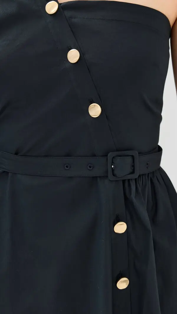 Rosetta Getty Asymmetrical Shirtdress